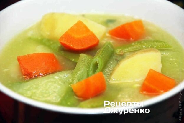 Овощной суп-пюре - пошаговый рецепт Сергея Джуренко